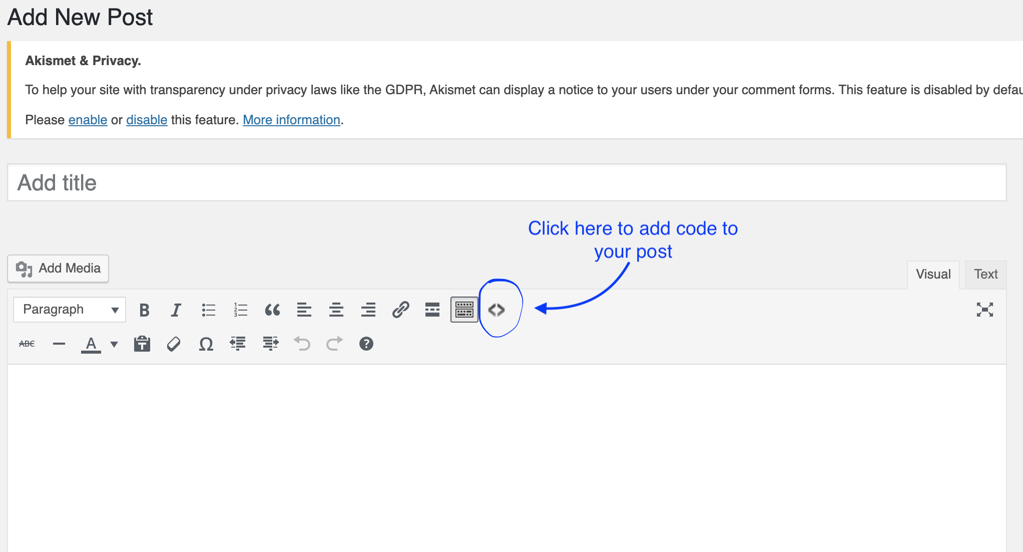 How To Add Code To Your Documentation Introduction To Interactive Media