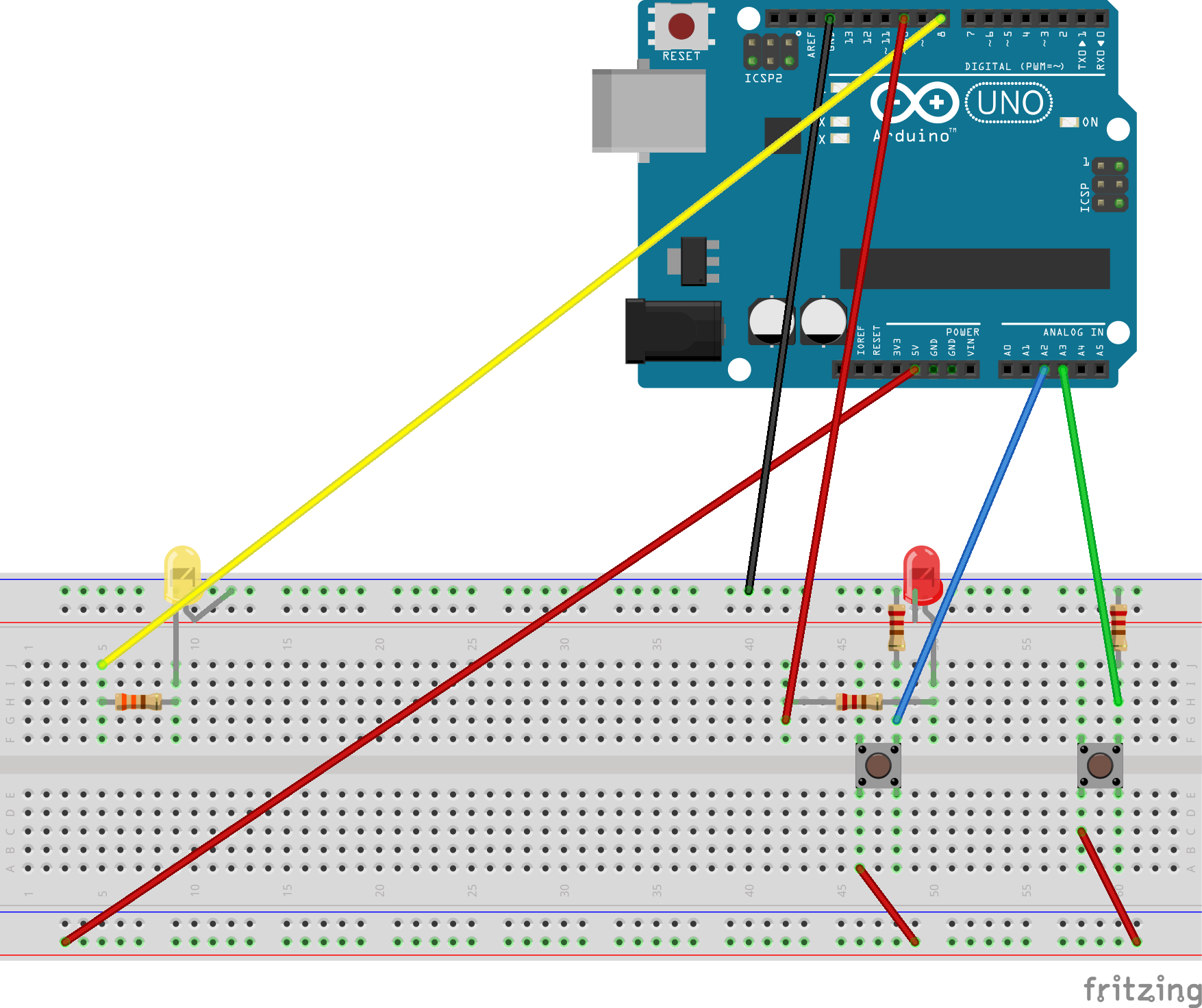 Week 9- SWITCHES AND LED LIGHTS – Introduction to Interactive Media